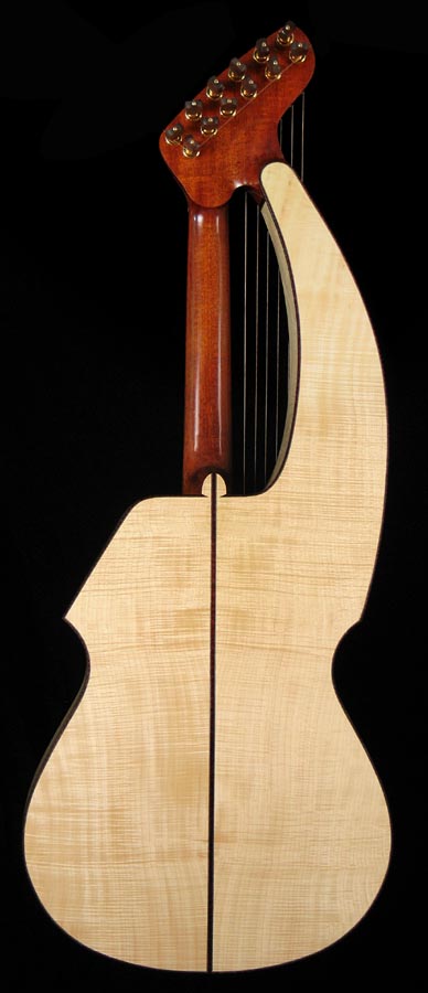 Milburn 20-string Concert Harp Guitar at Harp Guitar Music