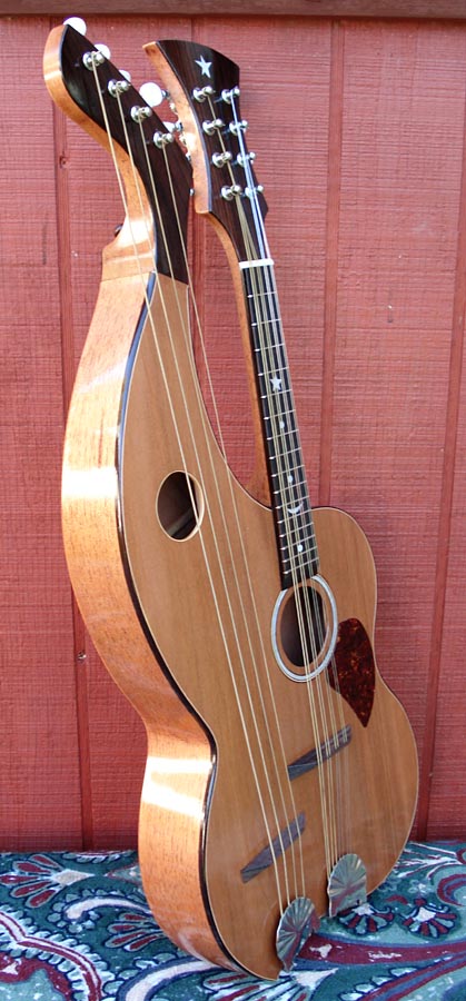 Dancing Star Harp Mandolin at Harp Guitar Music