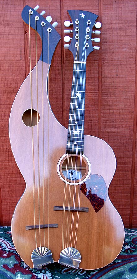 Dancing Star Harp Mandolin at Harp Guitar Music
