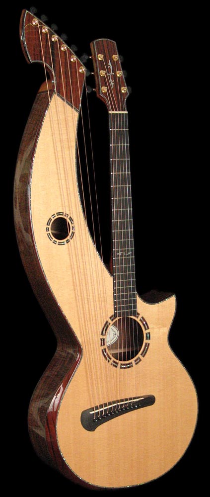 Duane Noble Custom Harp Guitar at Harp Guitar Music